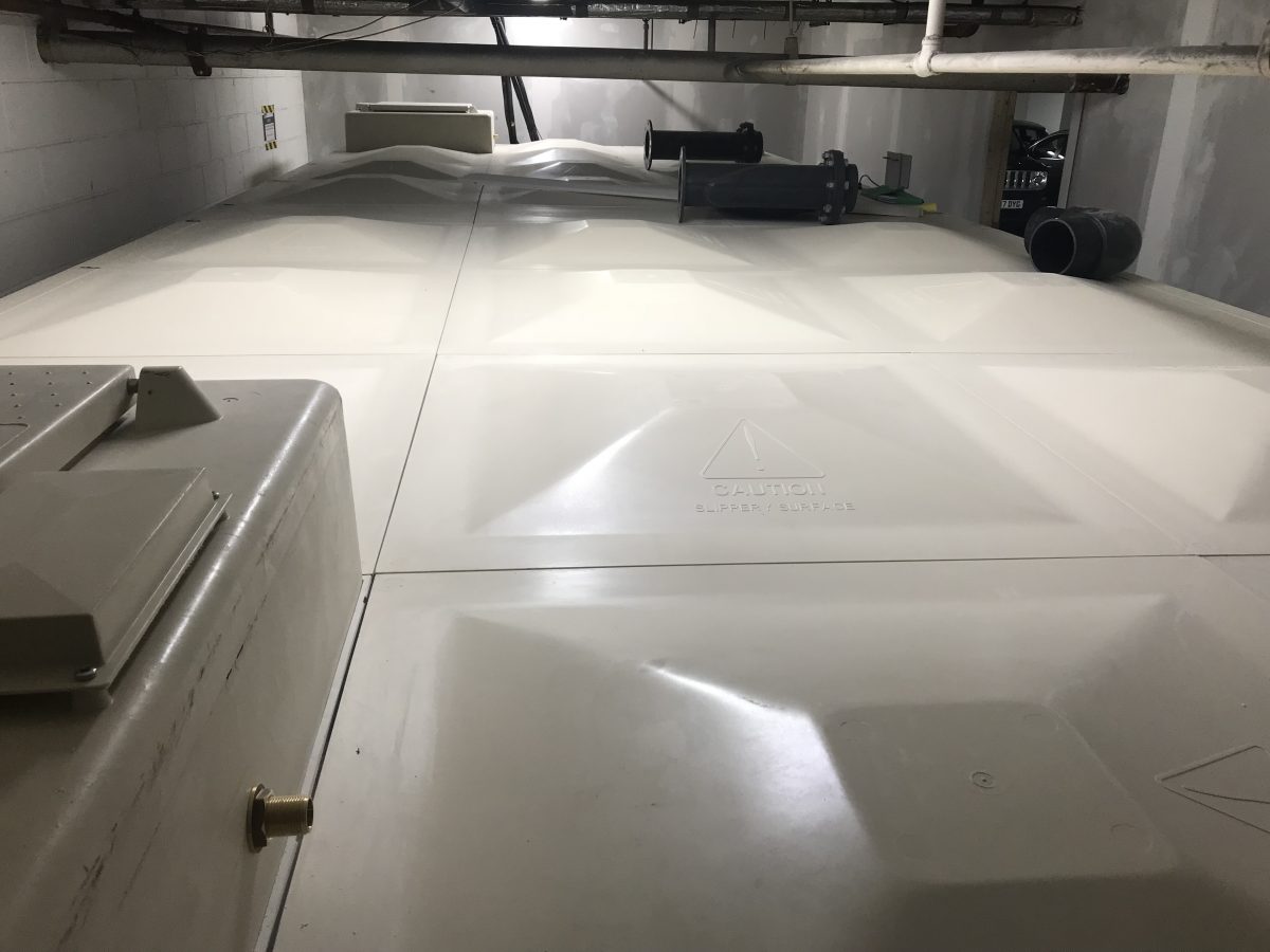 New Underground Water Tank Room and Booster Set for Hilton | Bridger Howes