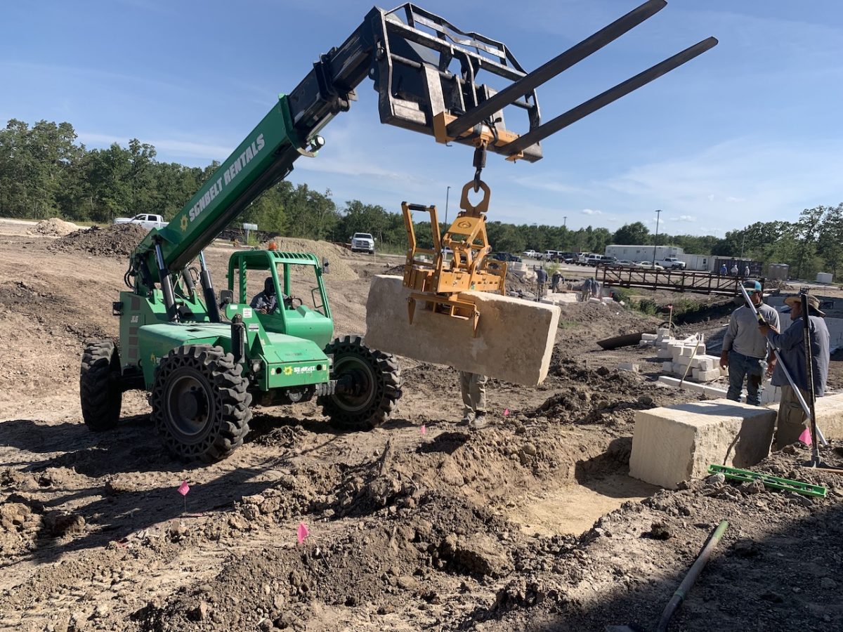 Caldwell Adjustable Lifting Grab Handles Concrete Blocks | Bridger Howes
